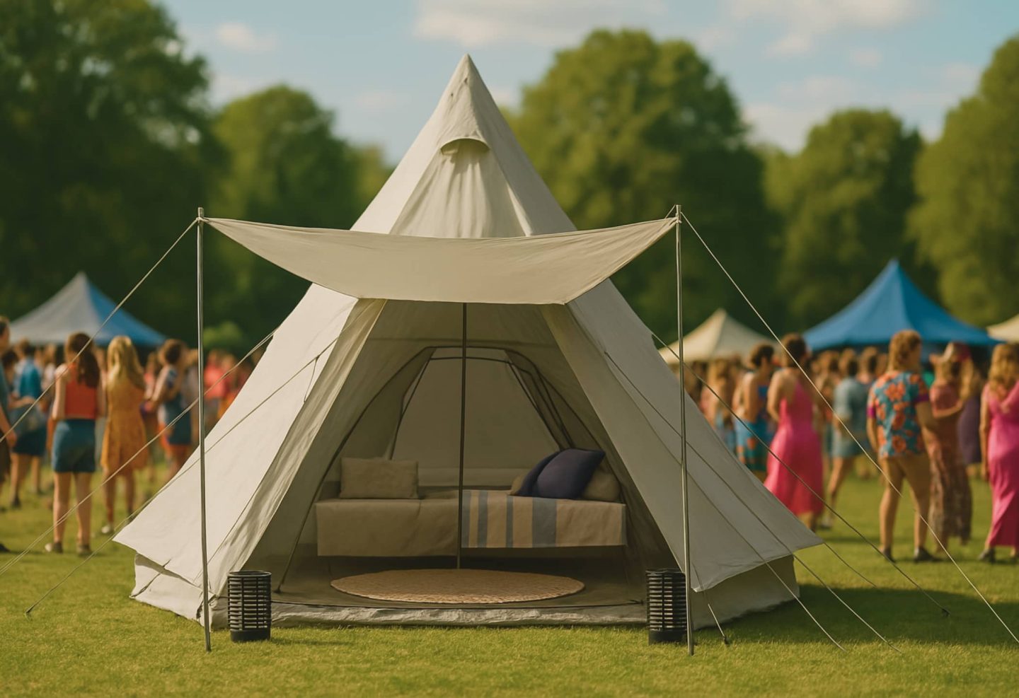 Glamping tipi tent voor 6 personen nú online bij Action