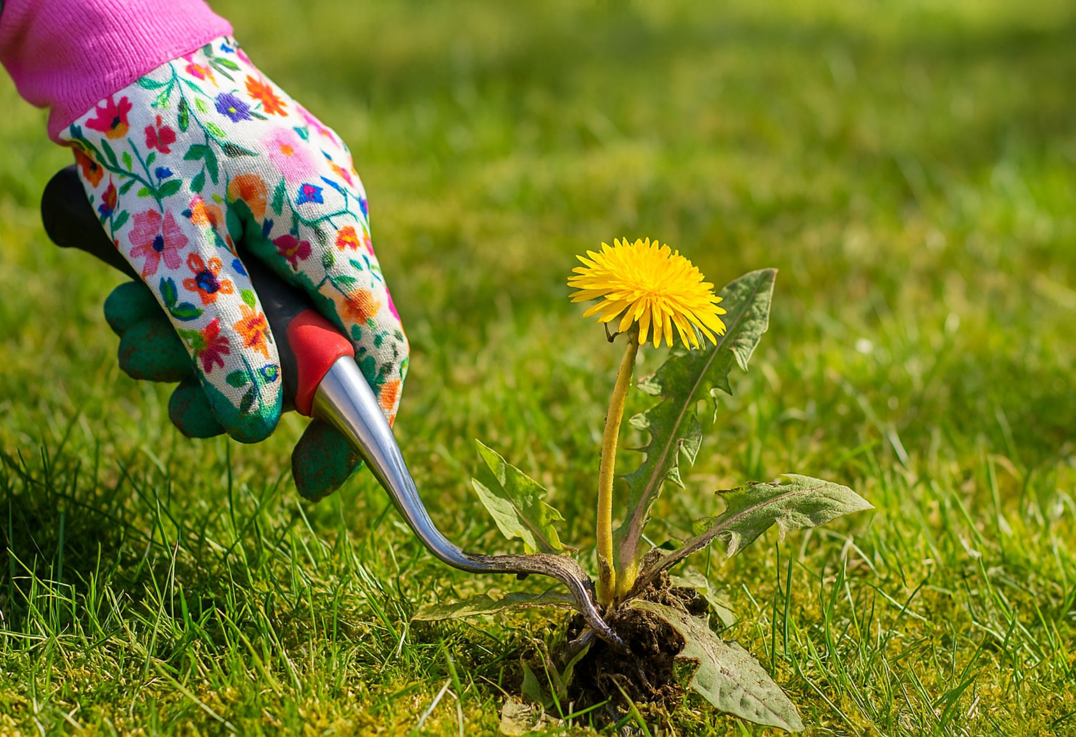 Onkruid in gras bestrijden: zo houd je je gazon mooi